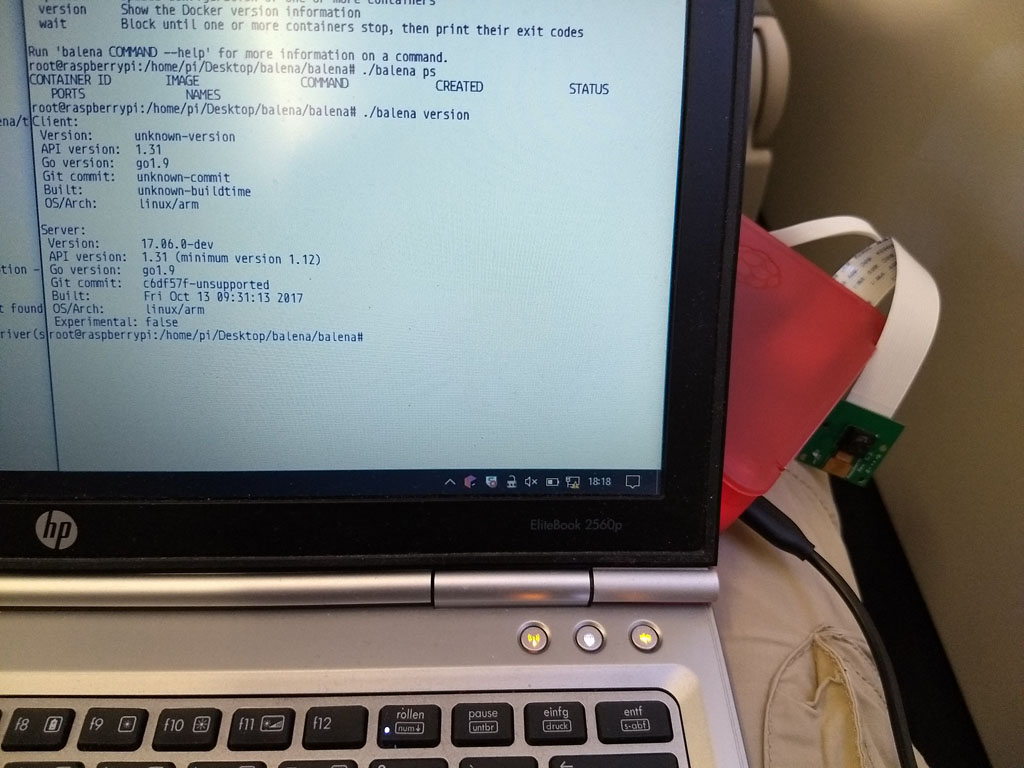 Running resin balena on Raspberry Pi 3 - Nico Maas