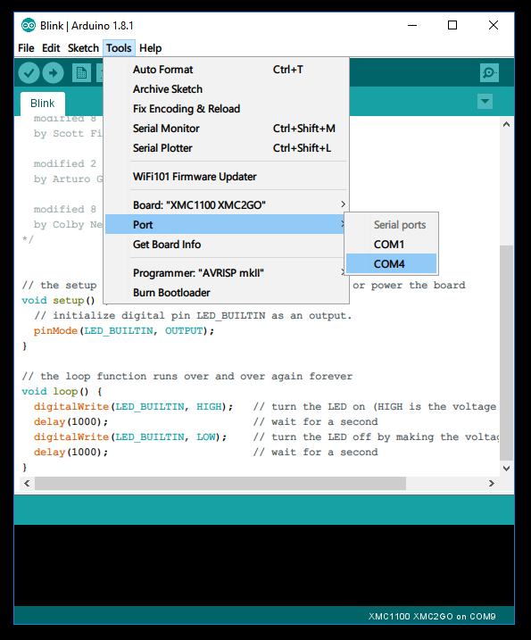 Getting started with Infineon XMC for Arduino | Nico Maas